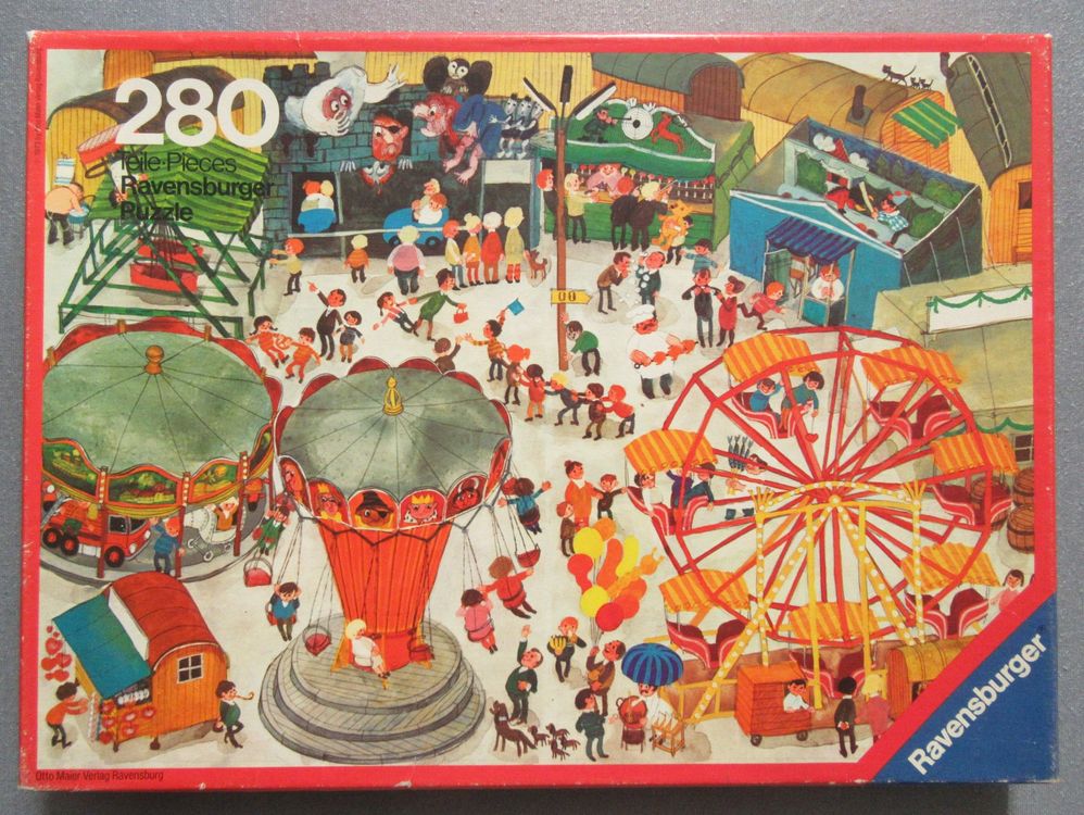 Ravensburger Puzzle - Rummelplatz - 280 Teile - vollständig | Kaufen auf Ricardo