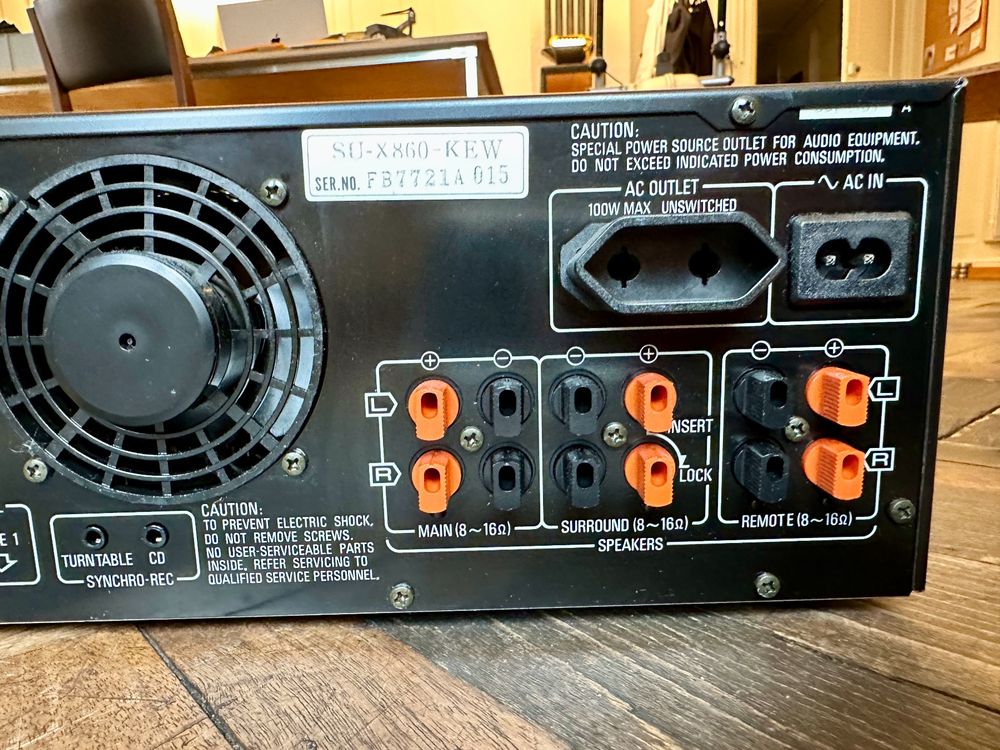 Technics Stereo Integrated Amplifier SU-X860 class AA VC-4 | Acheter ...