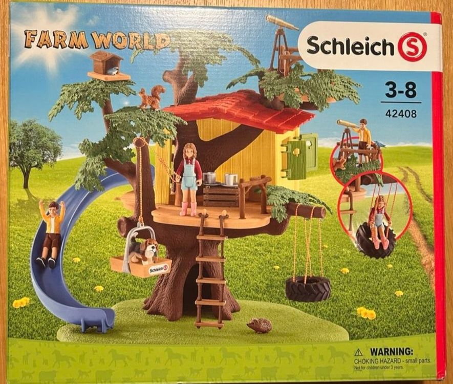 Schleich Baumhaus Farm World (Gebraucht) in Thalwil für CHF 25 – mit ...