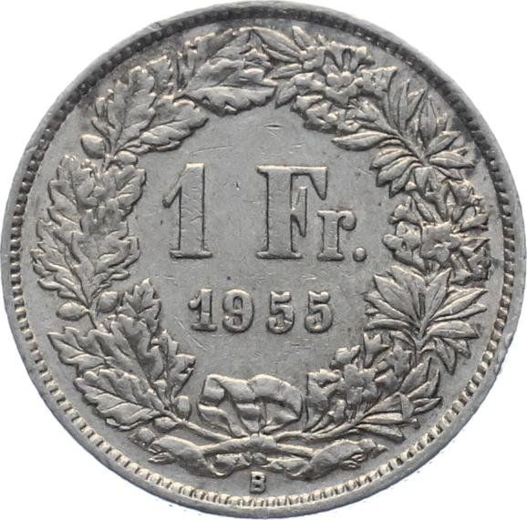 1 Franken ------------------- 1955 (Gebraucht) in Sursee für CHF 18 – mit Lieferung auf Ricardo ...