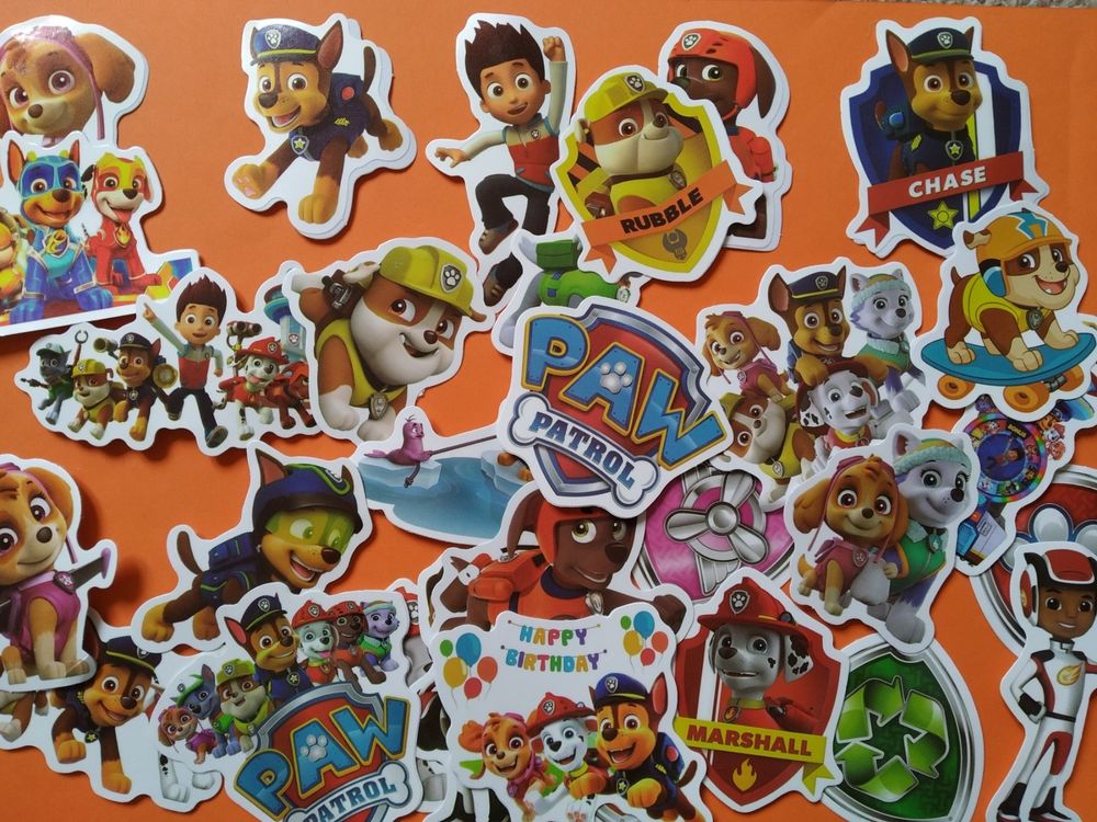 50x Paw Patrol Sticker | Kaufen auf Ricardo