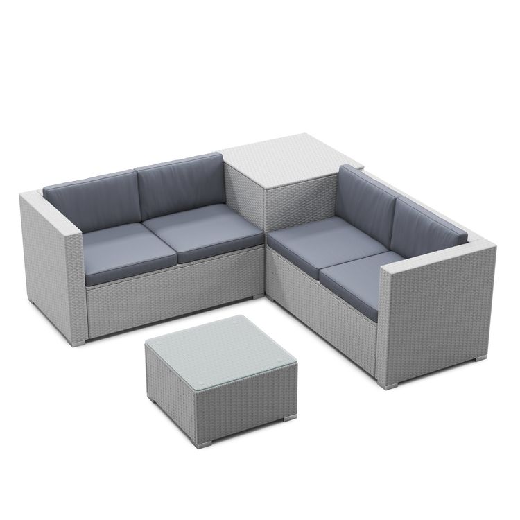 Kissen Fur Rattan Lounge