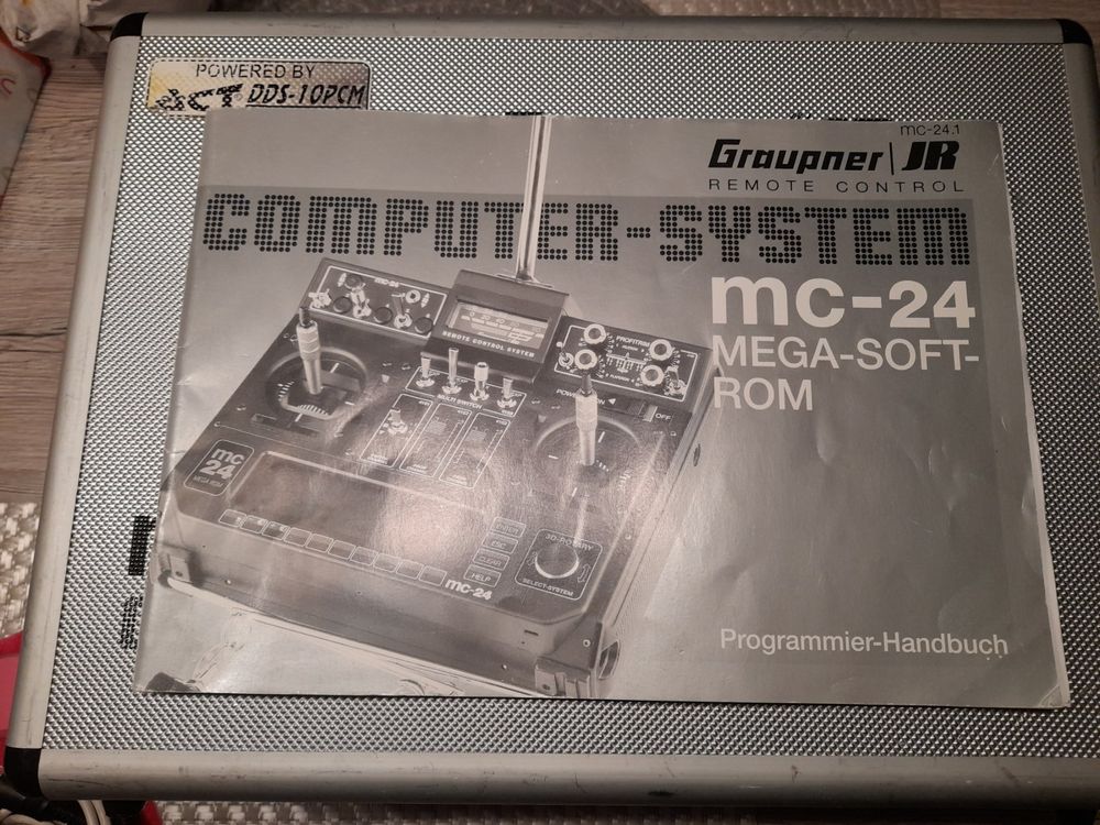 Graupner MC 24 Gold Edition mit 35 und 40 Mhz Modul Koffer (Gebraucht ...