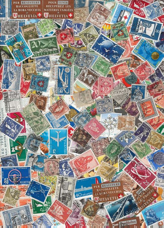 VR31- 30 gr. timbres CH en vrac (Neu und originalverpackt) in für CHF 6 ...