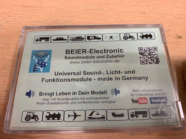 Soundmodul Beier USM-RC, Lautsprecher (Neu und originalverpackt) in ...