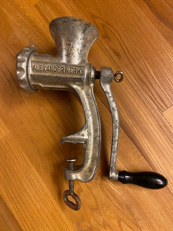 Fleischwolf Alexanderwerk no 7 alt | Kaufen auf Ricardo