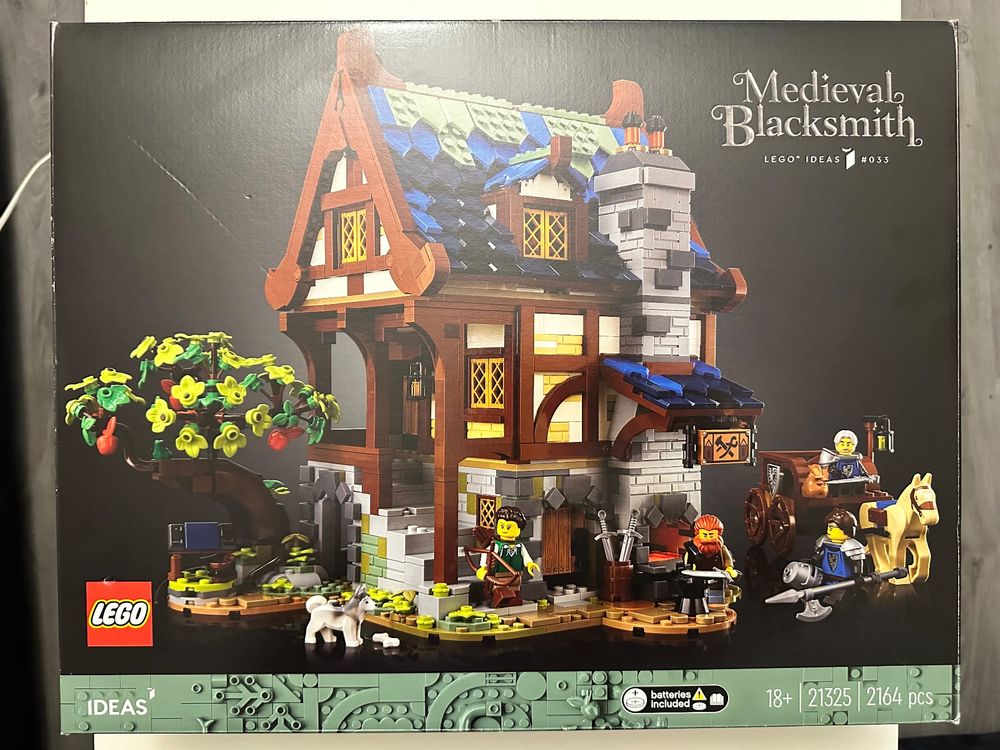 Seltenes Lego Set 21325 Schmiede inkl. zus. Beleuchtung-Set (Neu ...