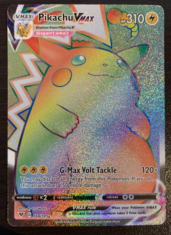 VMax Pikachu Rainbow | Kaufen auf Ricardo