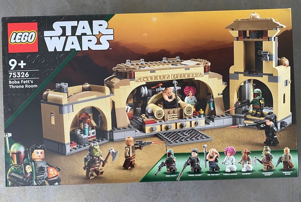 LEGO Star Wars - 75326 - Boba Fetts Thronsaal - Neu / OVP | Kaufen auf ...