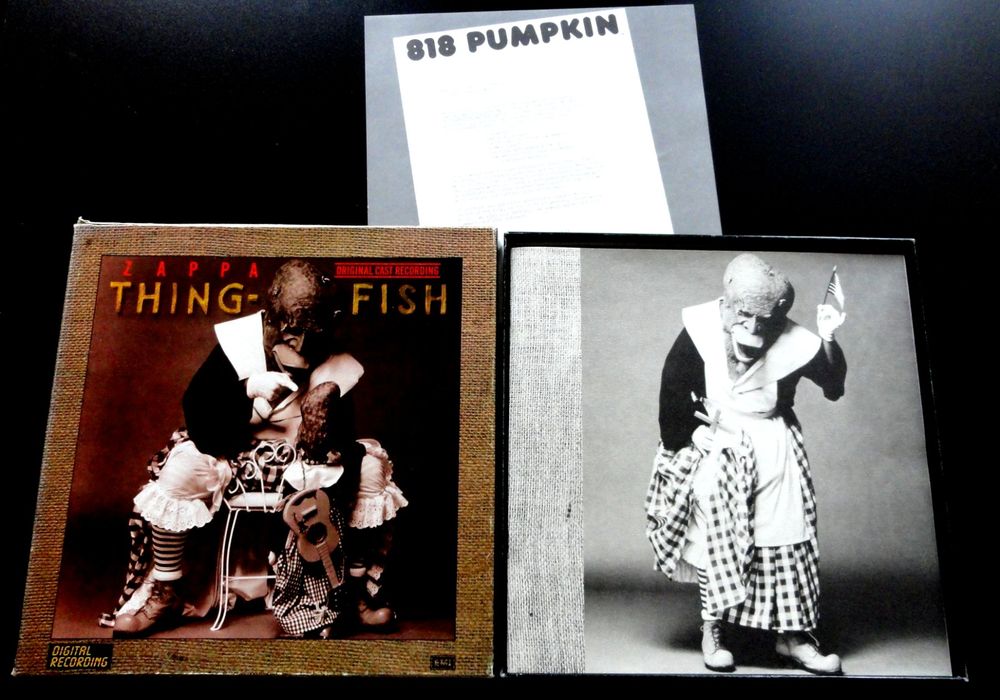 3xLP-BOX FRANK ZAPPA thing-fish + LIBRETTO EMI 1984 mint (Gebraucht) in ...