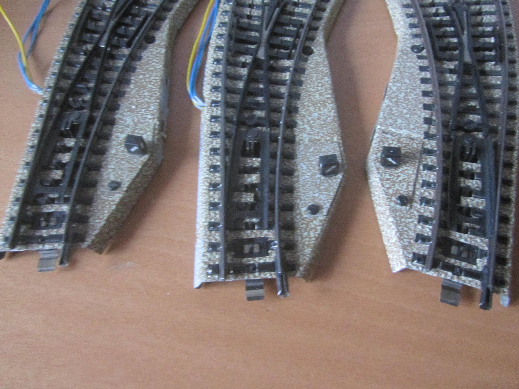 Märklin HO 5140 / 2x 5142 Bogen-Weiche R + 1x5141 Links (D'occasion) à ...