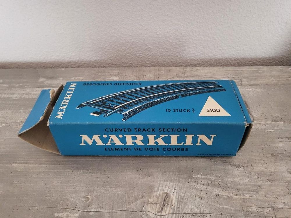 Märklin 5100 Geb. Gleisstück 10 x in OVP (Gebraucht) in Dielsdorf für ...