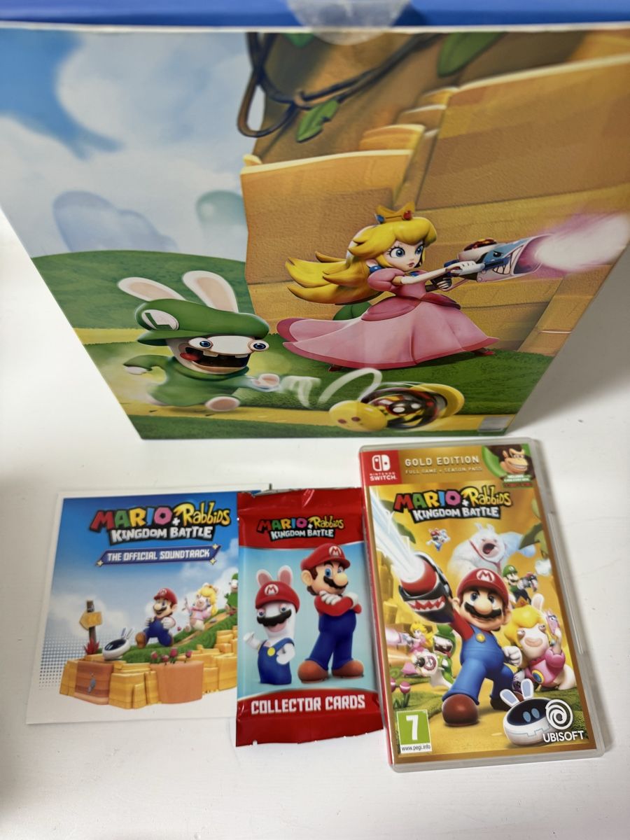 Pack collector switch Mario + Rabbids kingdom battle Ab 1.ch (D ...