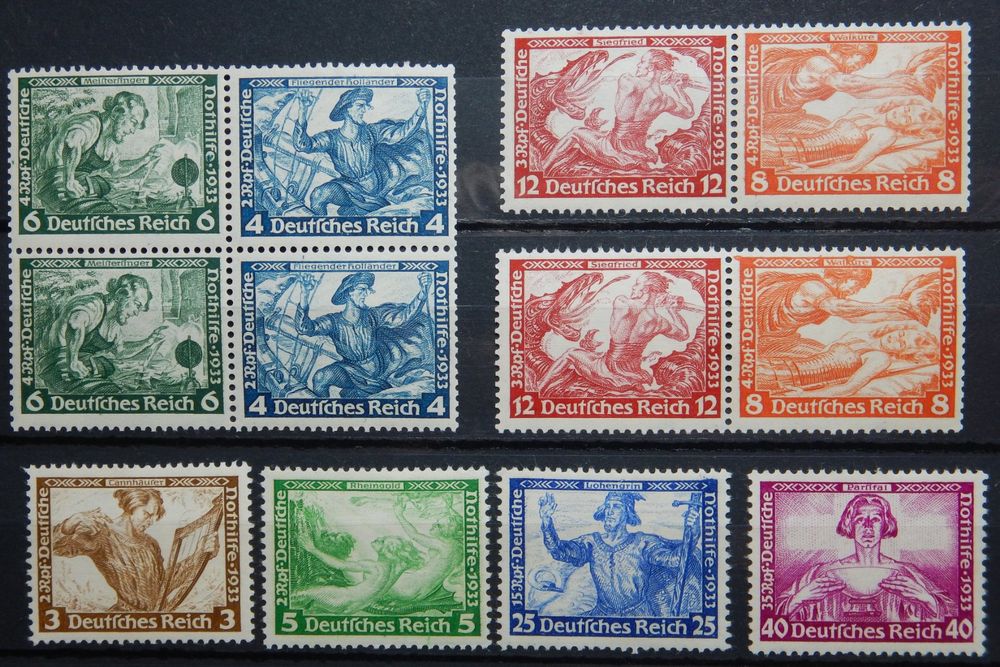 Deutsches Reich ex. Kat. 499-507 * 1933 Kat. 220 Euro (Gebraucht) in ...