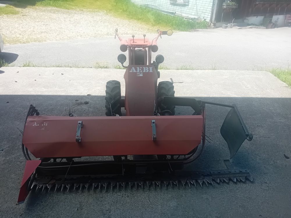 Motormäher AEBI AM 40 mit BEV (Gebraucht) in Mosnang für CHF 990 – nur Abholung auf Ricardo kaufen