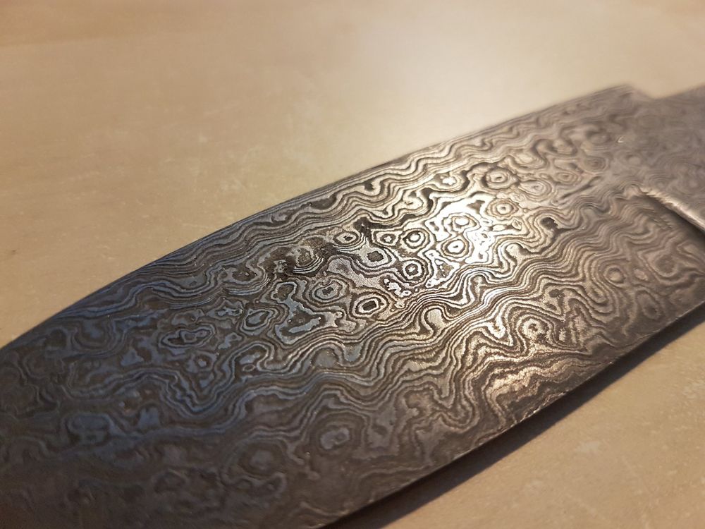 Messer-Rohling / Messer-Klinge / Klingen-Rohling - Damast (Neu (gemäss ...