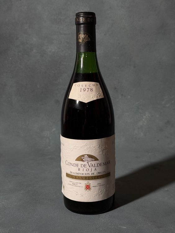 Wein Conde de Valdemar Rioja 1978 (Neu (gemäss Beschreibung)) in ...