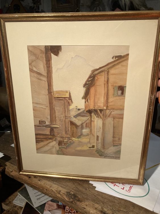 Aquarell Paul Gmünder (Gebraucht) in Hagenbuch ZH für CHF 150 – nur Abholung auf Ricardo kaufen