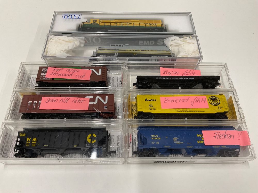 Konvolut an US Spur N stark Bespielt und teils defekt (Defekt) in Chur ...