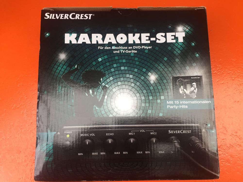 Karaoke-Set Silvercrest Karaoke Mikrophon Elektronik (Neu und ...