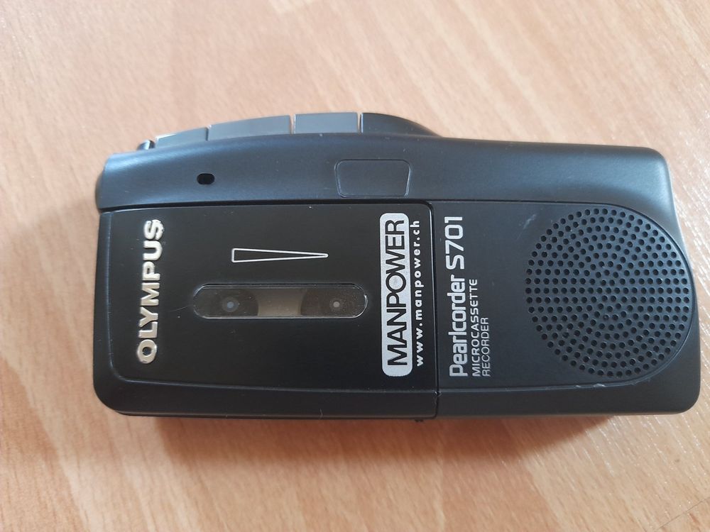 Olympus Pearlcorder S701 Diktiergerät (Gebraucht) in Lustmühle für CHF 15 – mit Lieferung auf ...