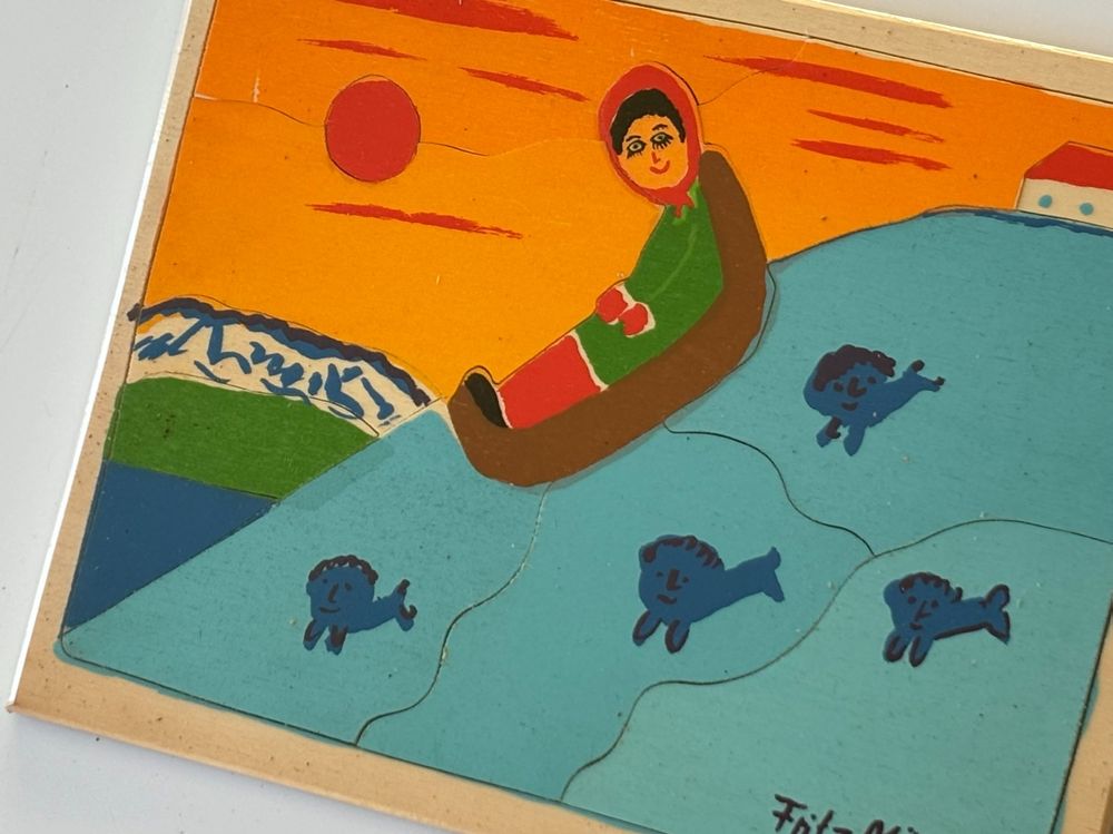 ORIGINAL FRITZ MÜLLER 🧲 VINTAGE PUZZLE SPIEL 🧲 LIQUIDATION (Gebraucht ...