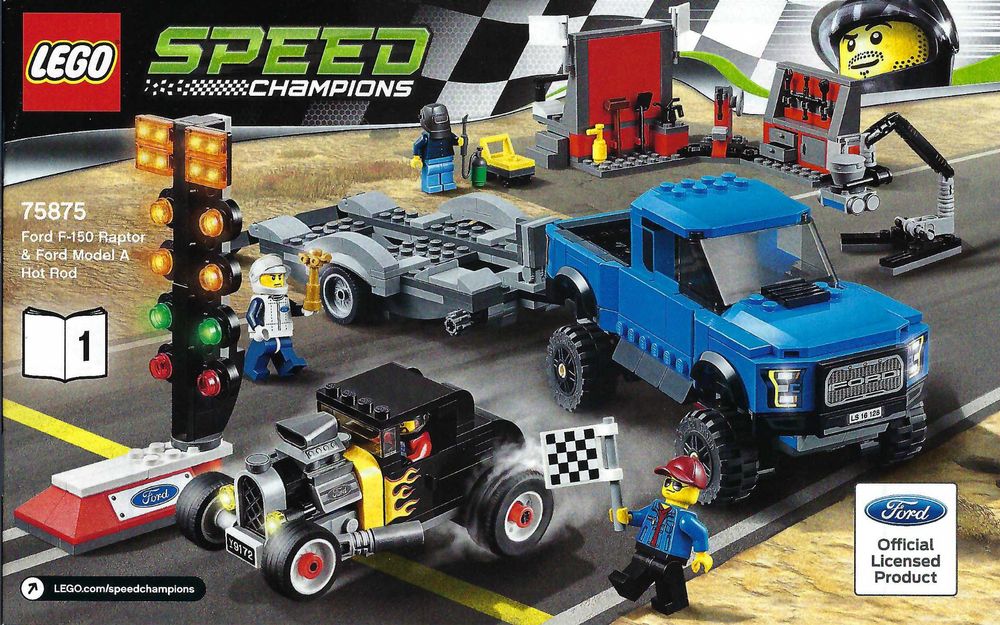 LEGO® 75875 Speed Champions - Ford F-150 R. & Ford Hot Rod (Neu (gemäss ...