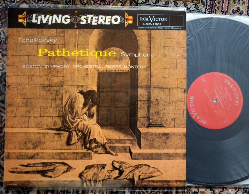 Tchaikovsky Pathétique Symphony Monteux AUDIOPHILE RESON LP (Gebraucht ...