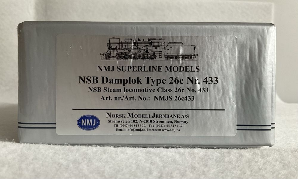 NMJ Norsk Modelljernbane Superline - NSB 26c - HO DCC (Neu und ...