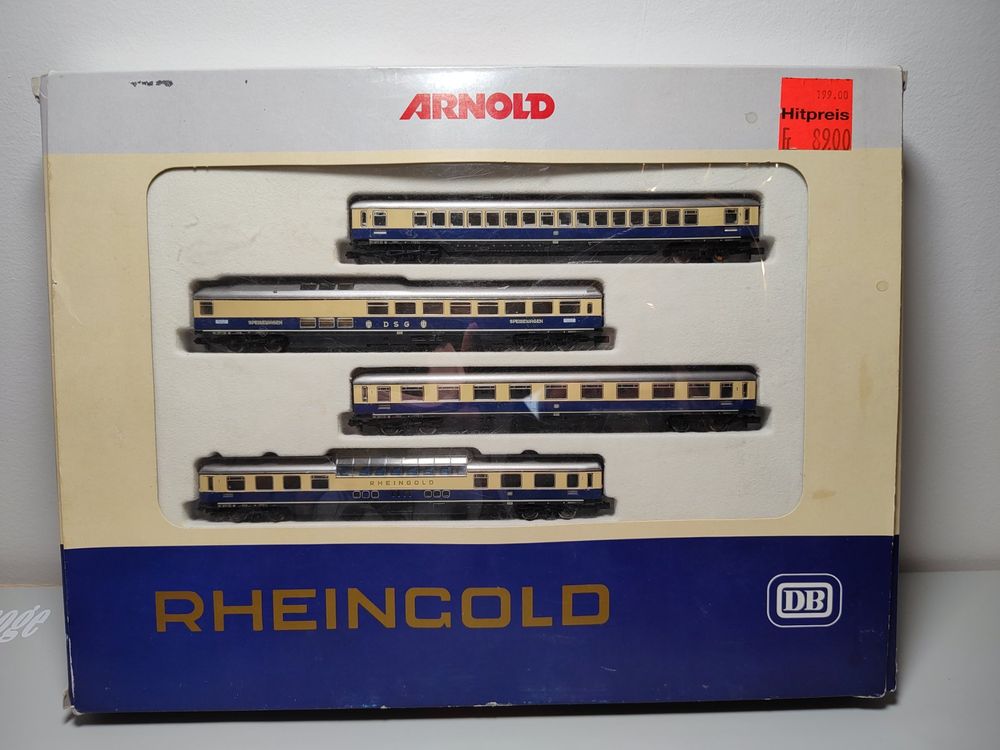 ARNOLD 0144K, 4 Wagen Rheingold Set (Neu (gemäss Beschreibung)) in ...
