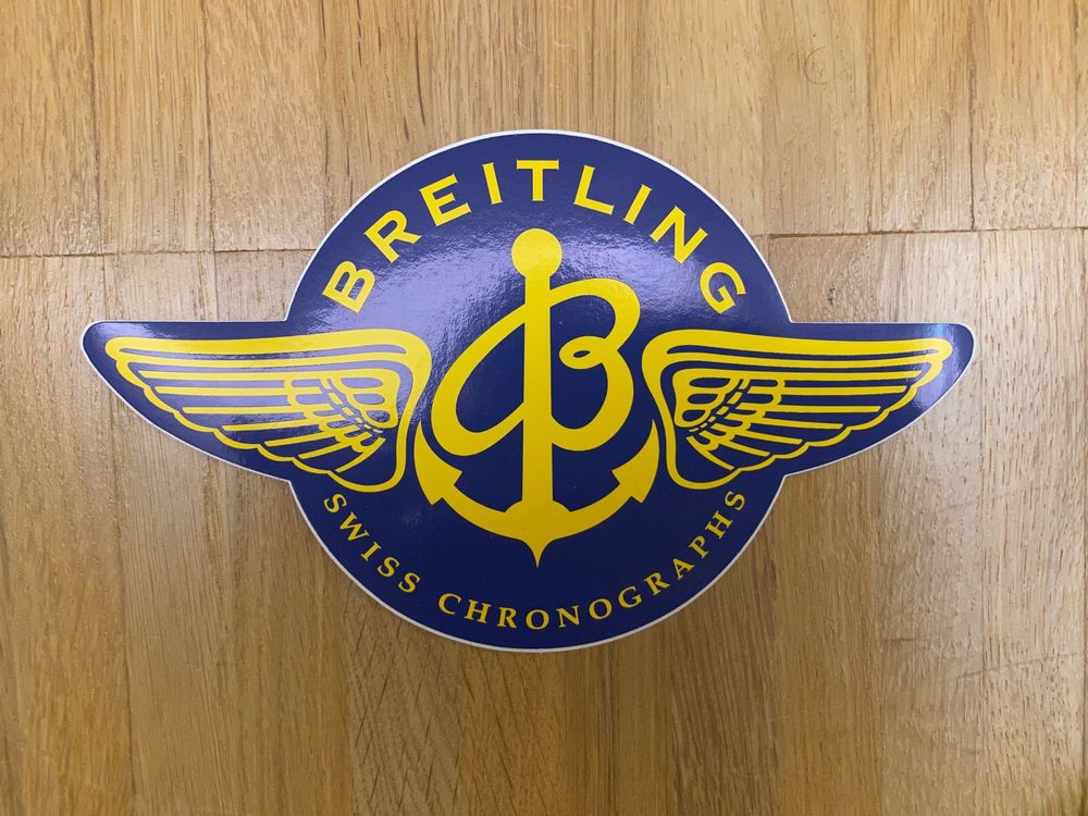 Aufkleber Aviatik Flieger Breitling (Neu (gemäss Beschreibung)) in ...