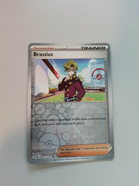 BRassius Colzo Obsidian Flames - Pokemon Reverse Holo (Gebraucht) in ...