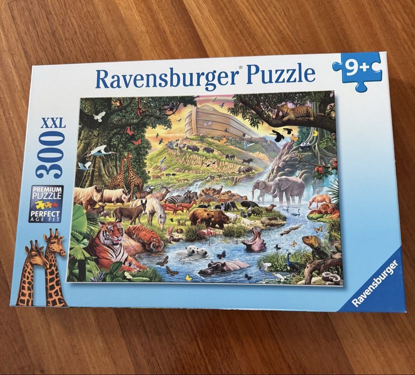 Ravensburger Puzzle XXL 300 Teile Arche Noah Tierwelt (Gebraucht) in ...