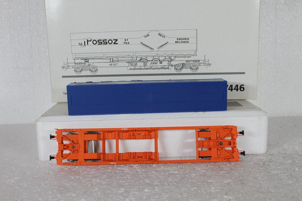 Märklin 47446 SNCB/NMBS Taschenwagen mit Sattelanhänger (Gebraucht) in ...