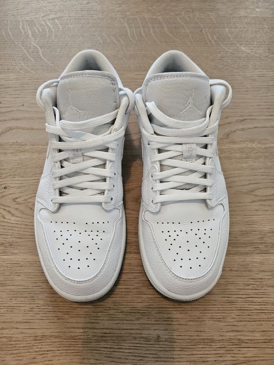 Originale Air Jordan 1 Low Triple White - Top Zustand! (Gebraucht) in ...