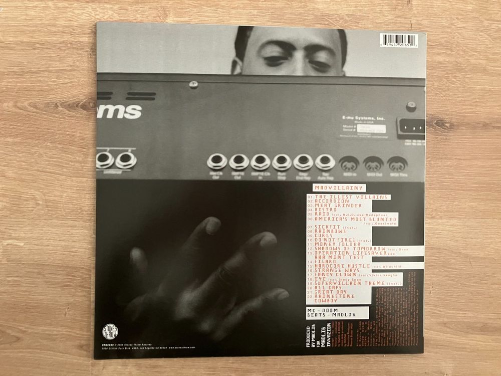 Madvillain (MF Doom, Madlib) - Madvillainy Vinyl LP (Neu (gemäss ...