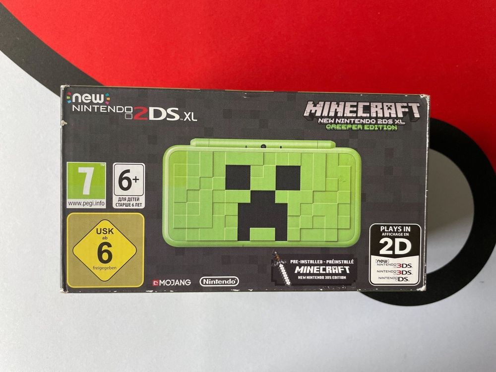 New Nintendo 2DS XL Minecraft *NEU* | Kaufen auf Ricardo