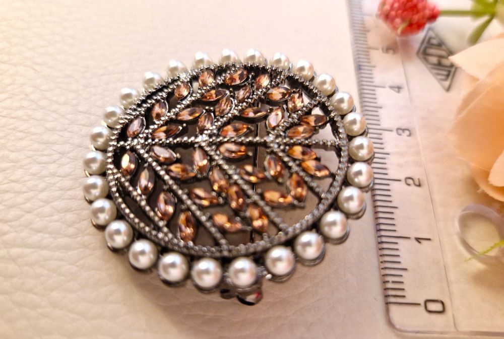 broche #50, style vintage, art deco/ neue Brosche | Kaufen auf Ricardo