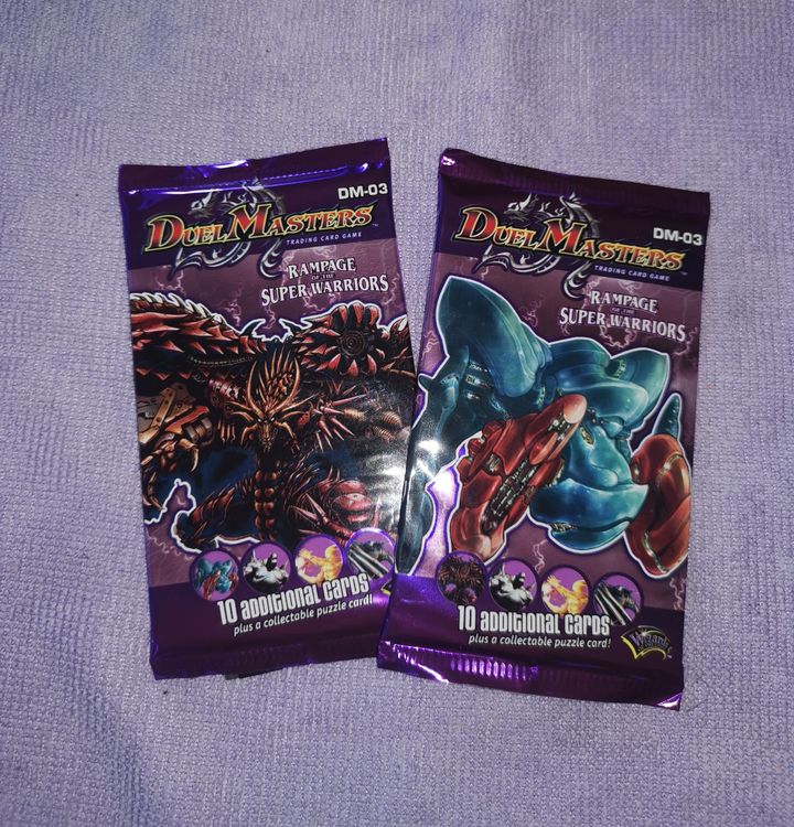 Duel Masters TCG DM-03 Rampage of the Super Warriors Booster (Neu und originalverpackt) in VADUZ ...