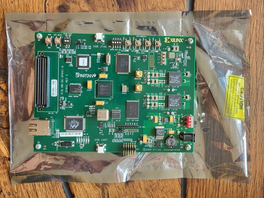 XILINX Spartan-6 FPGA SP601 Evaluation Kit (Neu (gemäss Beschreibung ...