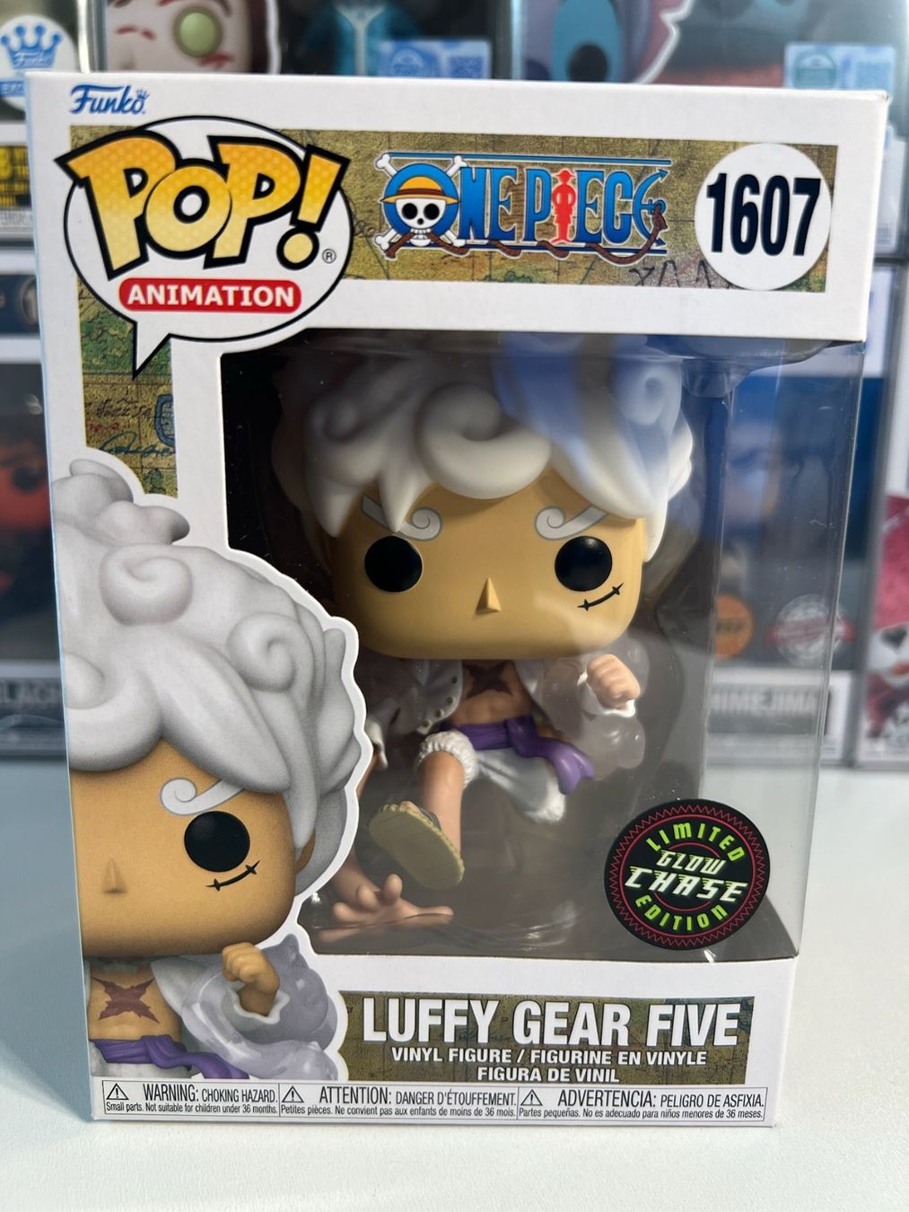 Funko POP! Animation One Piece Luffy Gear Five Edition Chase (Neu und ...