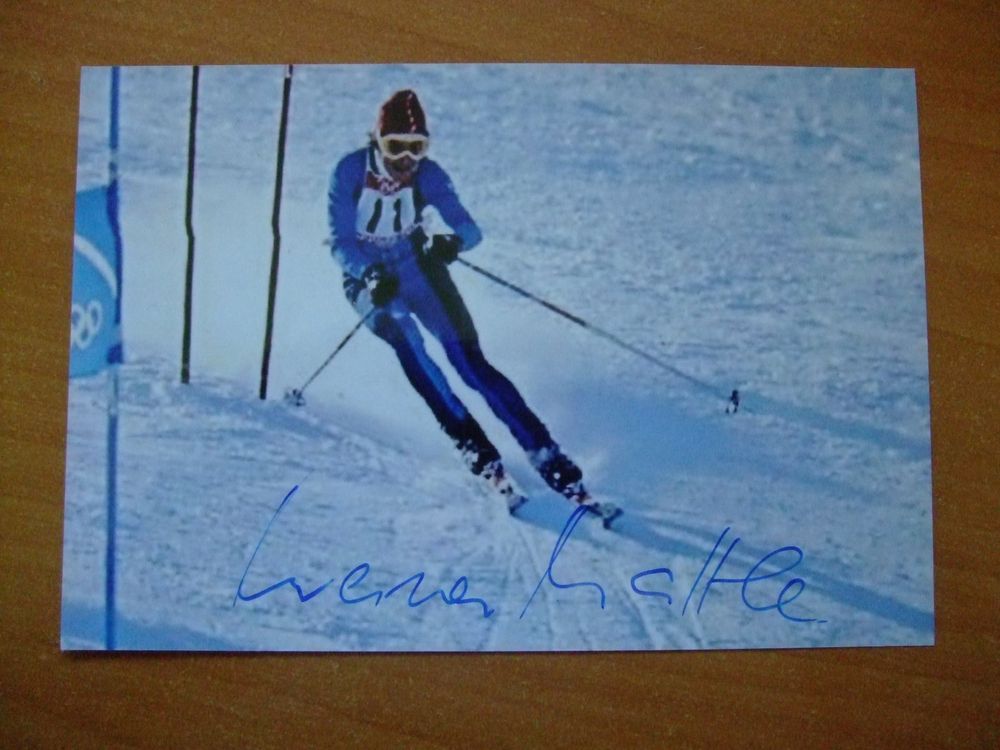 WERNER MATTLE (CH) AUTOGRAMMFOTO ! TOP ! | Kaufen auf Ricardo