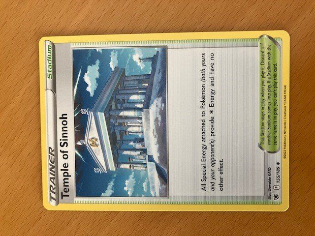 Pokemon Trainer Temple of Sinnoh 155/189 (Gebraucht) in für CHF 0.3 ...