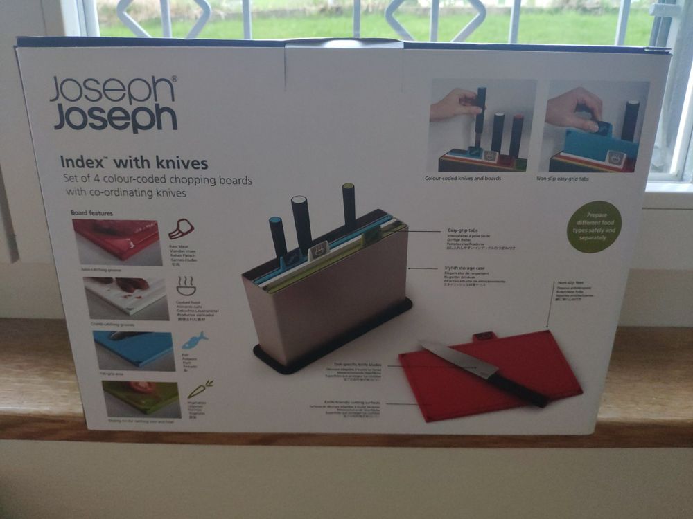 Joseph Joseph Messerset mit Schneidebretter (Neu und originalverpackt ...