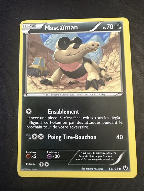 Carte Pokémon Mascaiman 64/108 (Gebraucht) in Réchy für CHF 1 – mit ...