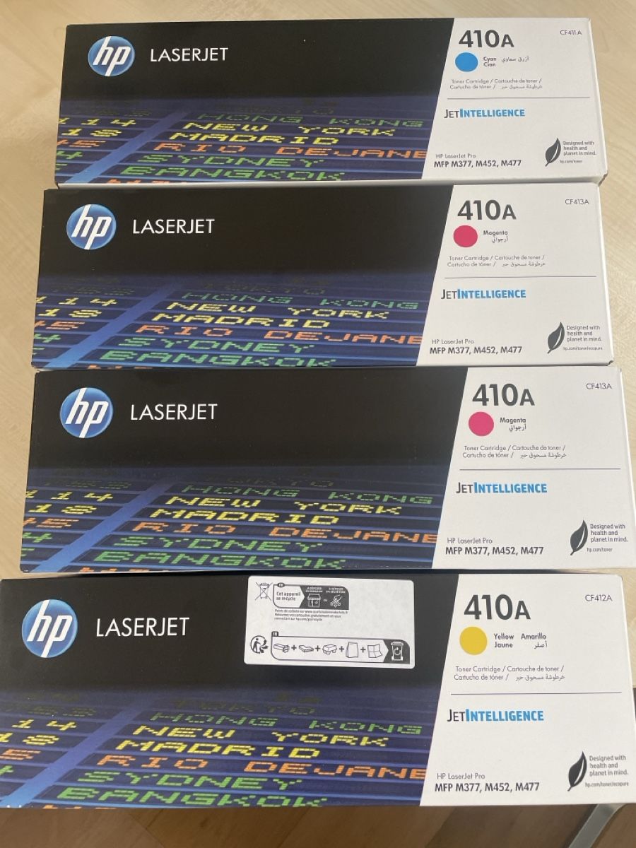 HP 410A Toner Set, neu und original! (Neu und originalverpackt) in ...