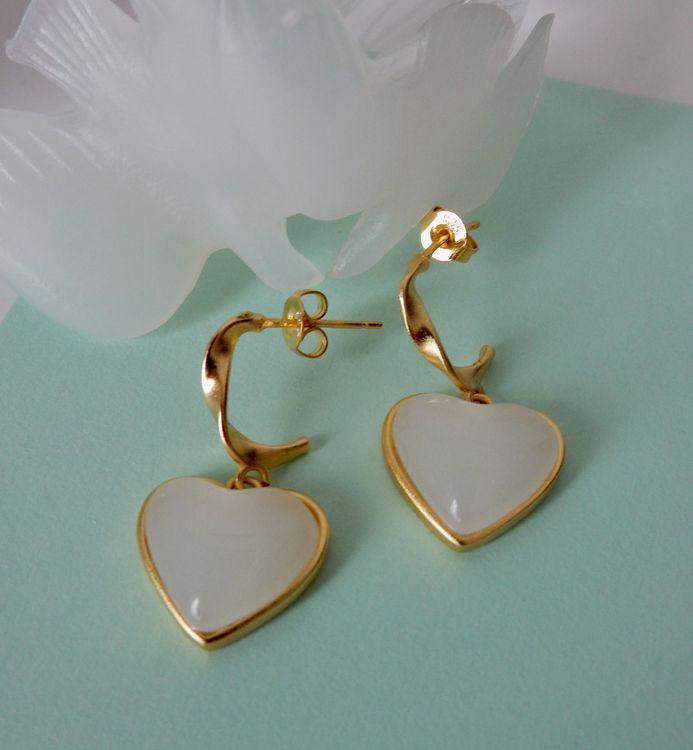 Wunderschöne vergoldete Ohrringe (Neu und originalverpackt) in Allschwil für CHF 29 – mit ...