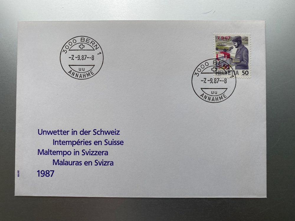 Unwetter in der Schweiz 1987 | Kaufen auf Ricardo