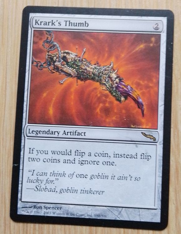 Magic the Gathering Karte Krarks Thumb (Gebraucht) in Wohlen AG für CHF ...