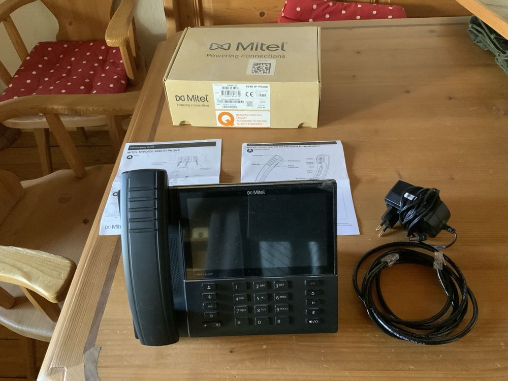 Mitel MiVoice 6940 IP Phone Cordless (Neu und originalverpackt) in ...